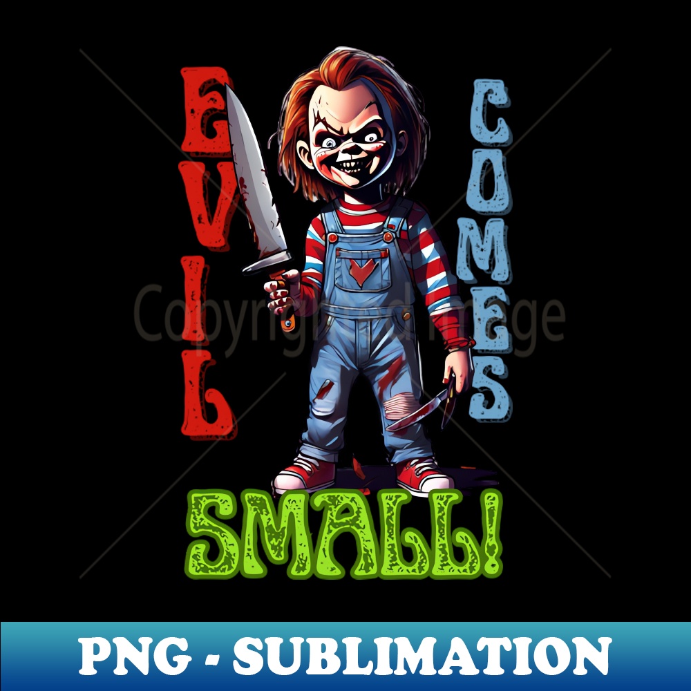 Evil Comes Small Chucky The Killer Doll - Horror Classic - H | Inspire ...