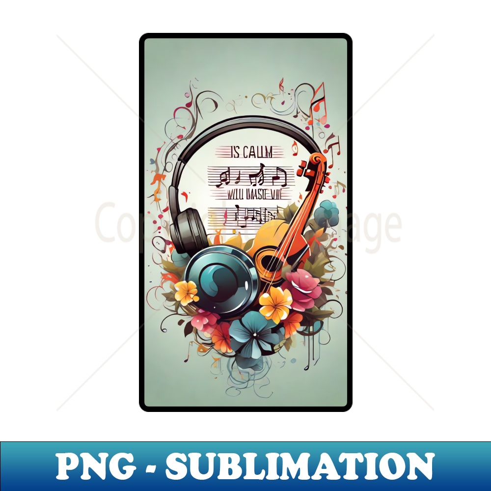 Power of the music - Digital Sublimation Download File - Fas | Inspire ...