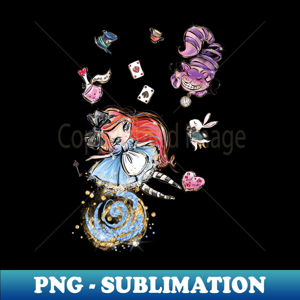 Cute Red head Alice falling in Wonderland - Exclusive Sublim | Inspire ...