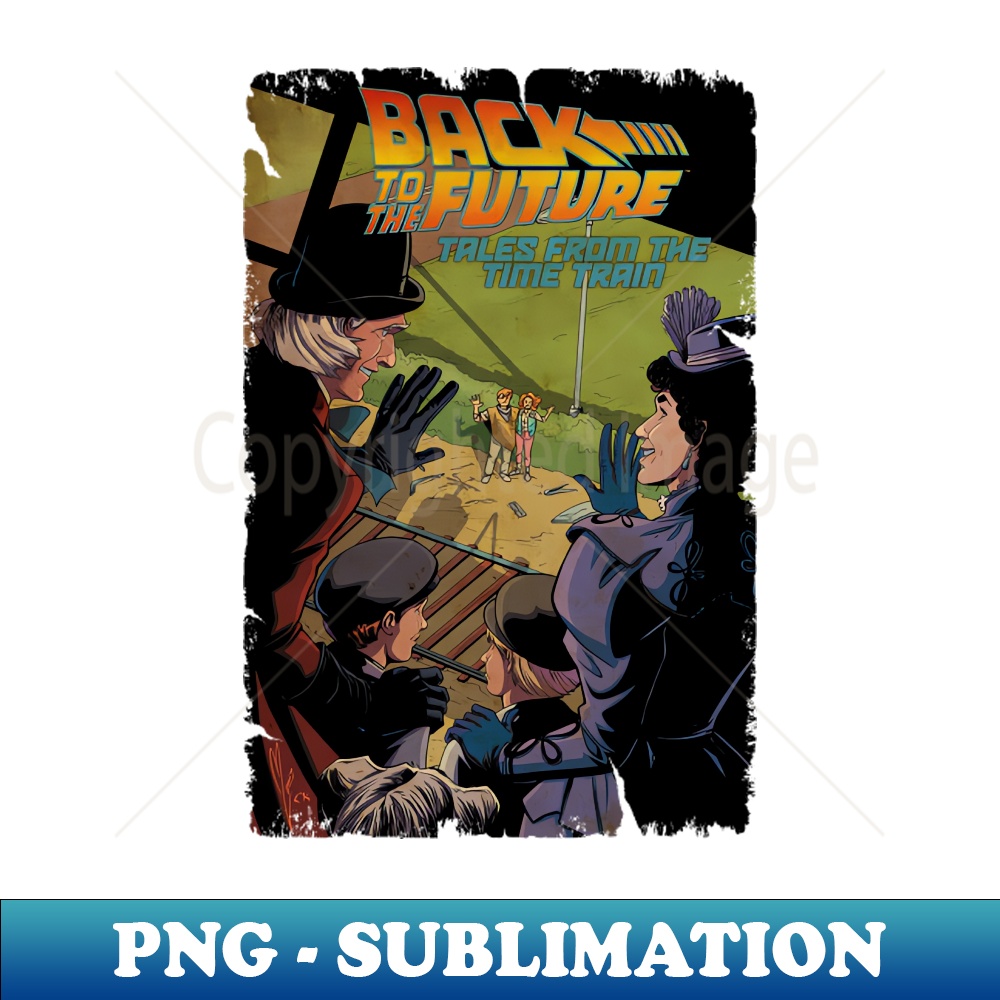BACK TO THE FUTURE - COVER ONE - Premium PNG Sublimation Fil | Inspire ...