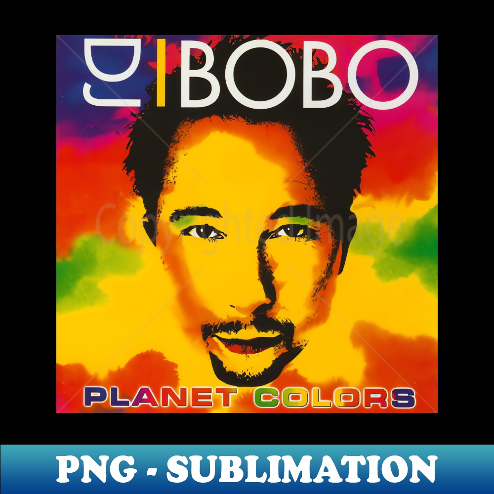 DJ BoBo Planet Colors Album Cover - Instant Sublimation Digi | Inspire ...