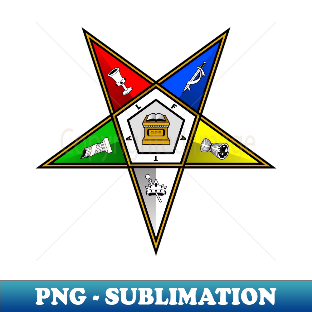 OES Emblem Order Of The Eastern Star - Stylish Sublimation D | Inspire ...