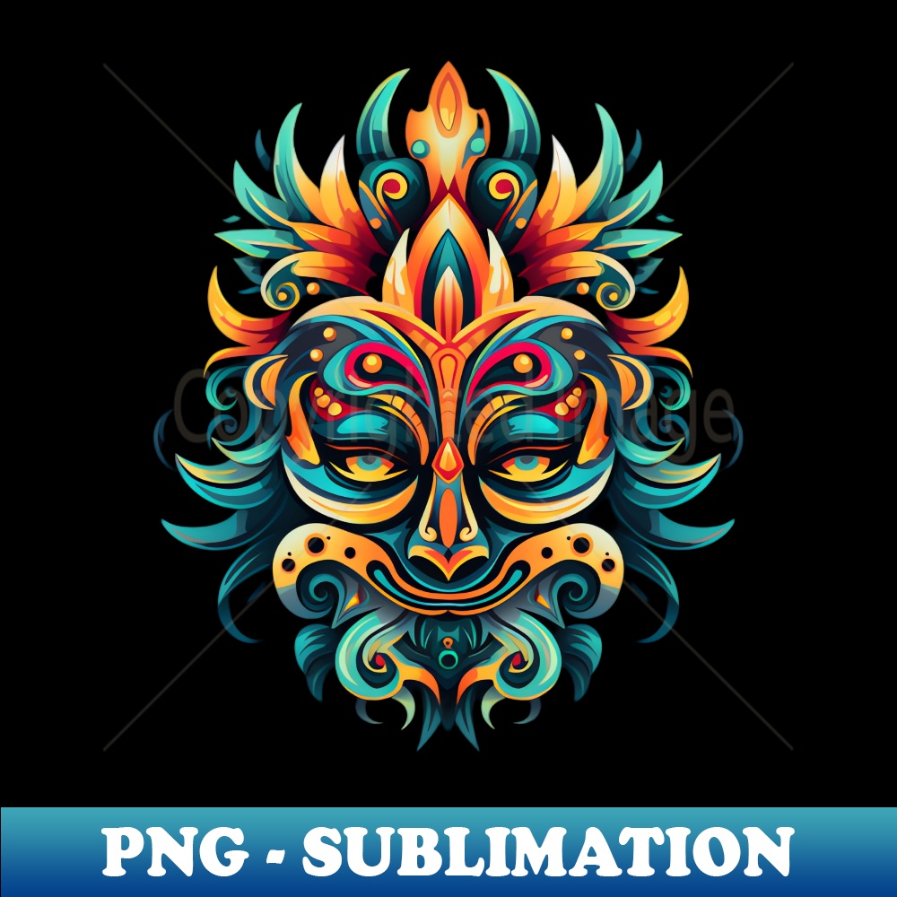 Ancient Mystic Zen Mask - PNG Transparent Digital Download F | Inspire ...