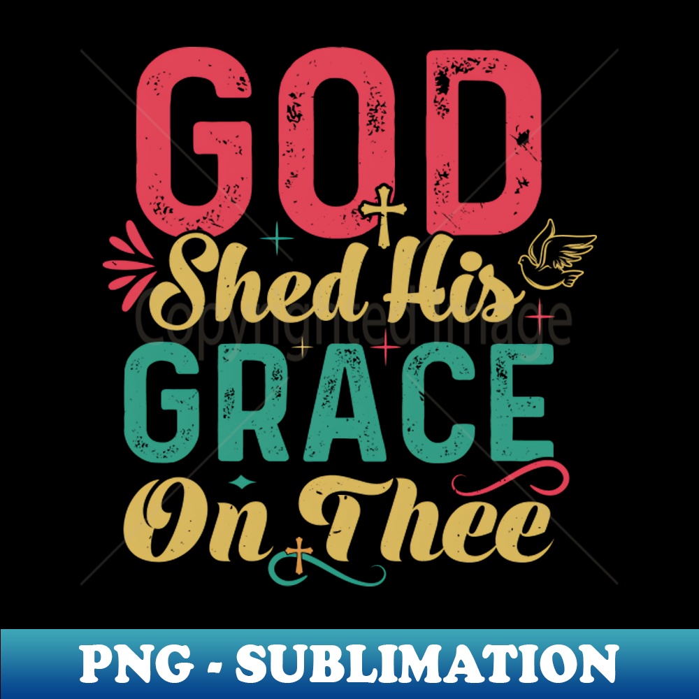 4th Of July Groovy Patriotic God Shed His Grace On Thee - Ae | Inspire ...