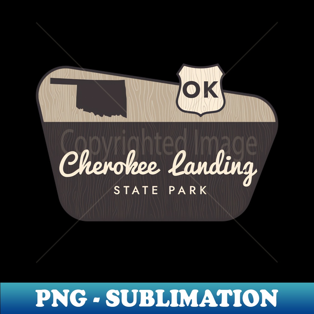 Cherokee Landing State Park Oklahoma Welcome Sign - Elegant | Inspire ...