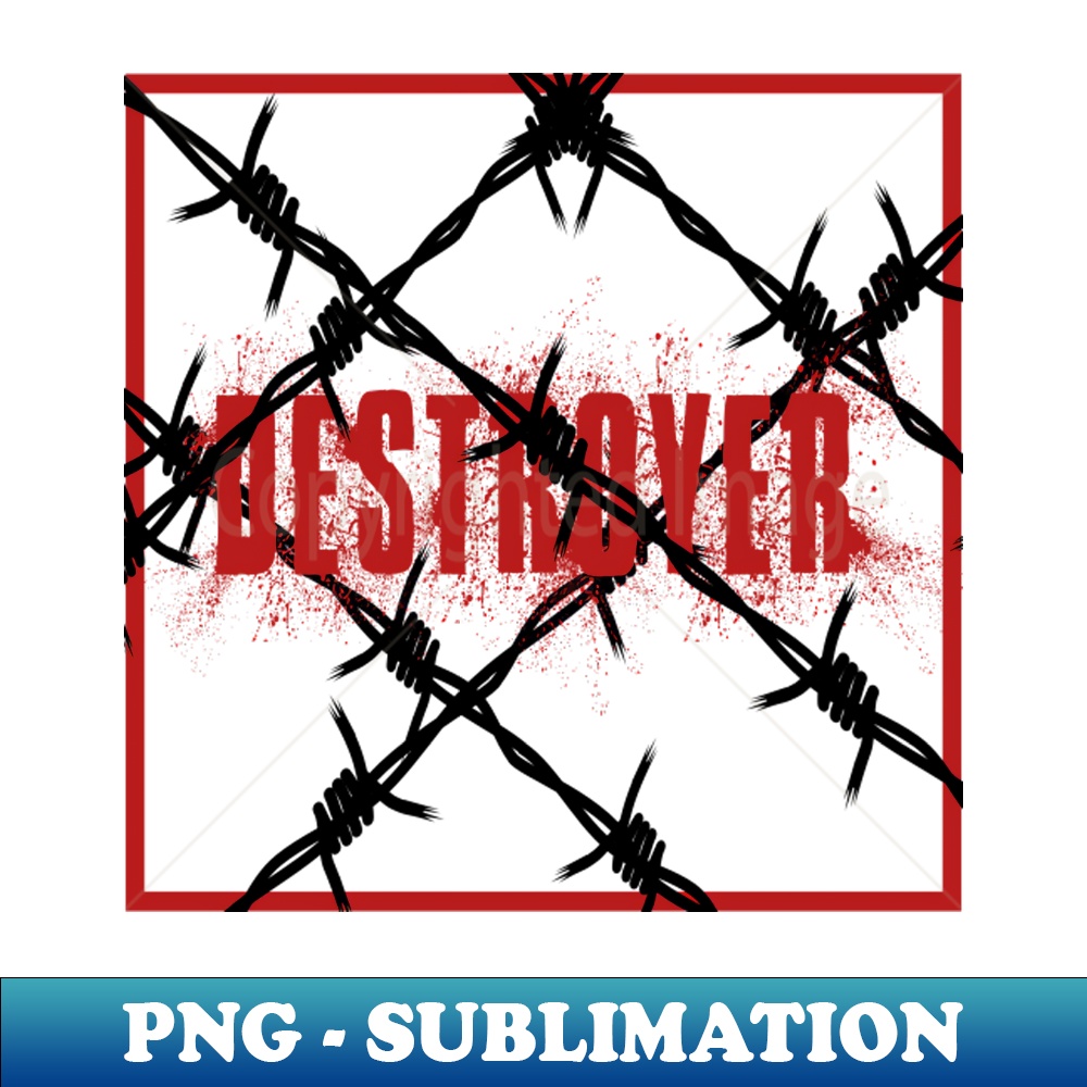 Destroyer Cool Word Art Aesthetic Design - High-Resolution P | Inspire ...