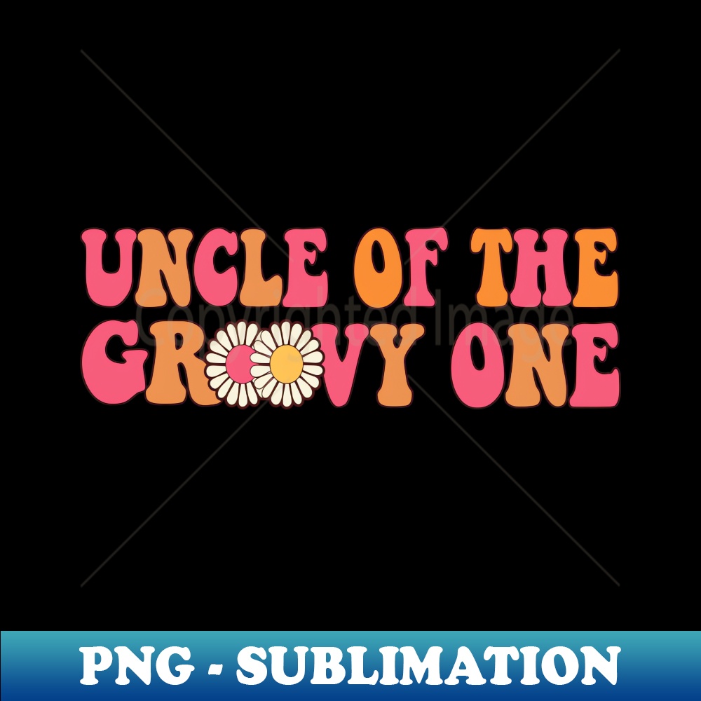 Birthday Party Uncle Of The Groovy One Matching Family Smile | Inspire ...