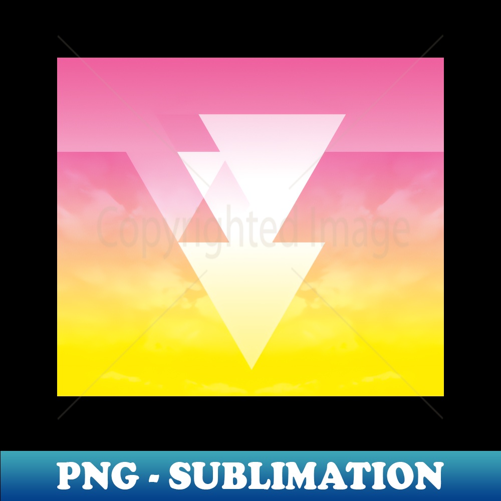 Pink and yellow sky with clouds - Exclusive Sublimation Digi | Inspire ...