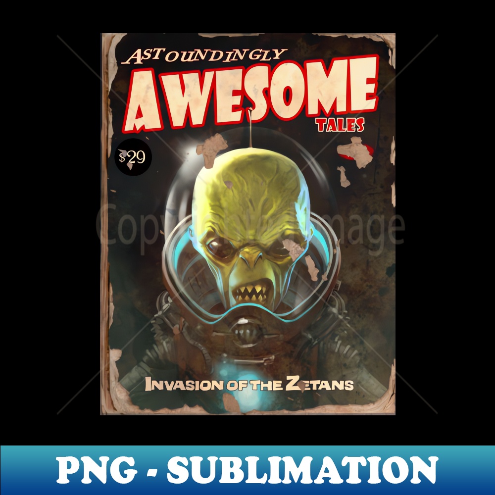 ASTOUNDINGLY AWESOME TALES Invasion Of The Zetans - Premium | Inspire ...