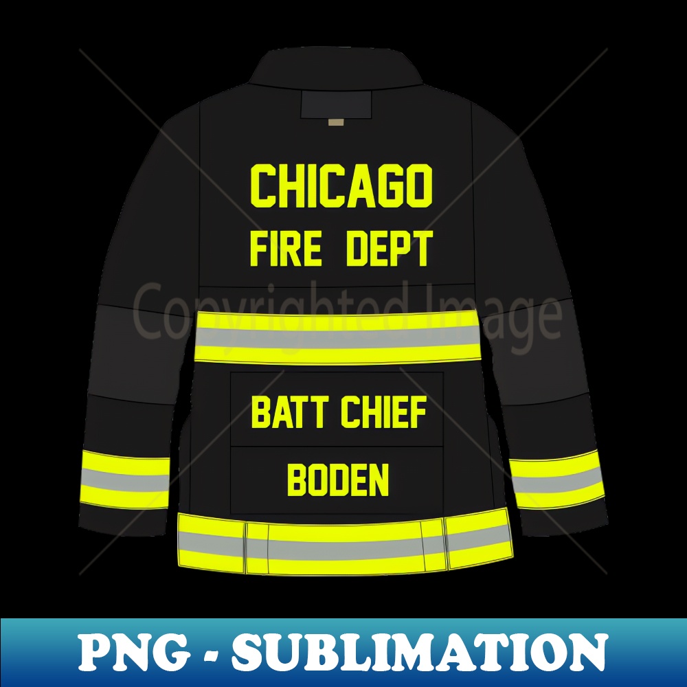 CHICAGO FIRE - BATTALION CHIEF BODEN - TURN OUT COAT - PNG T | Inspire ...