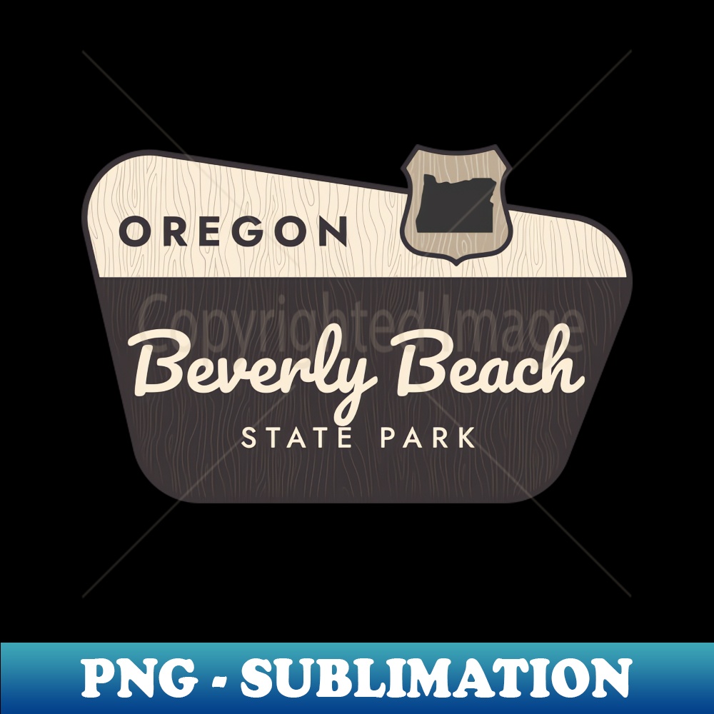 Beverly Beach State Park Oregon Welcome Sign - Decorative Su | Inspire ...