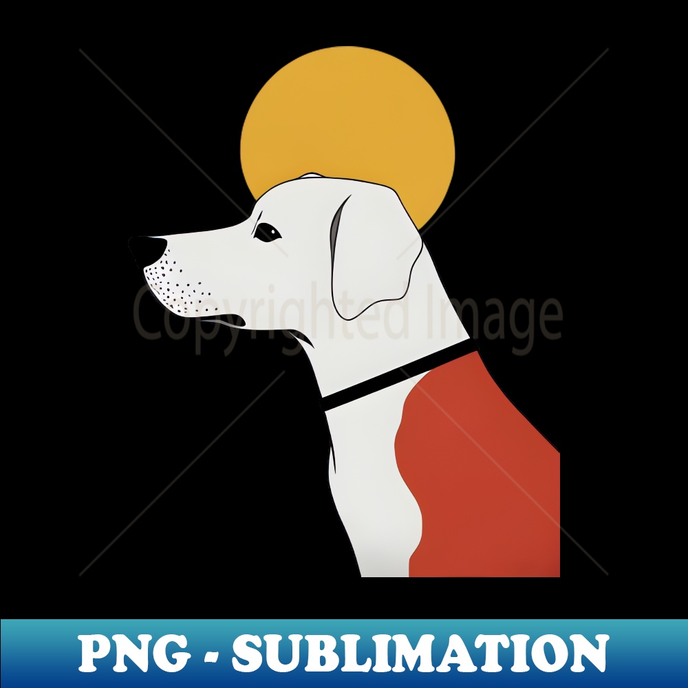 Cute Sunny Pup A Vintage Minimalist Dog Illustration retro f | Inspire ...
