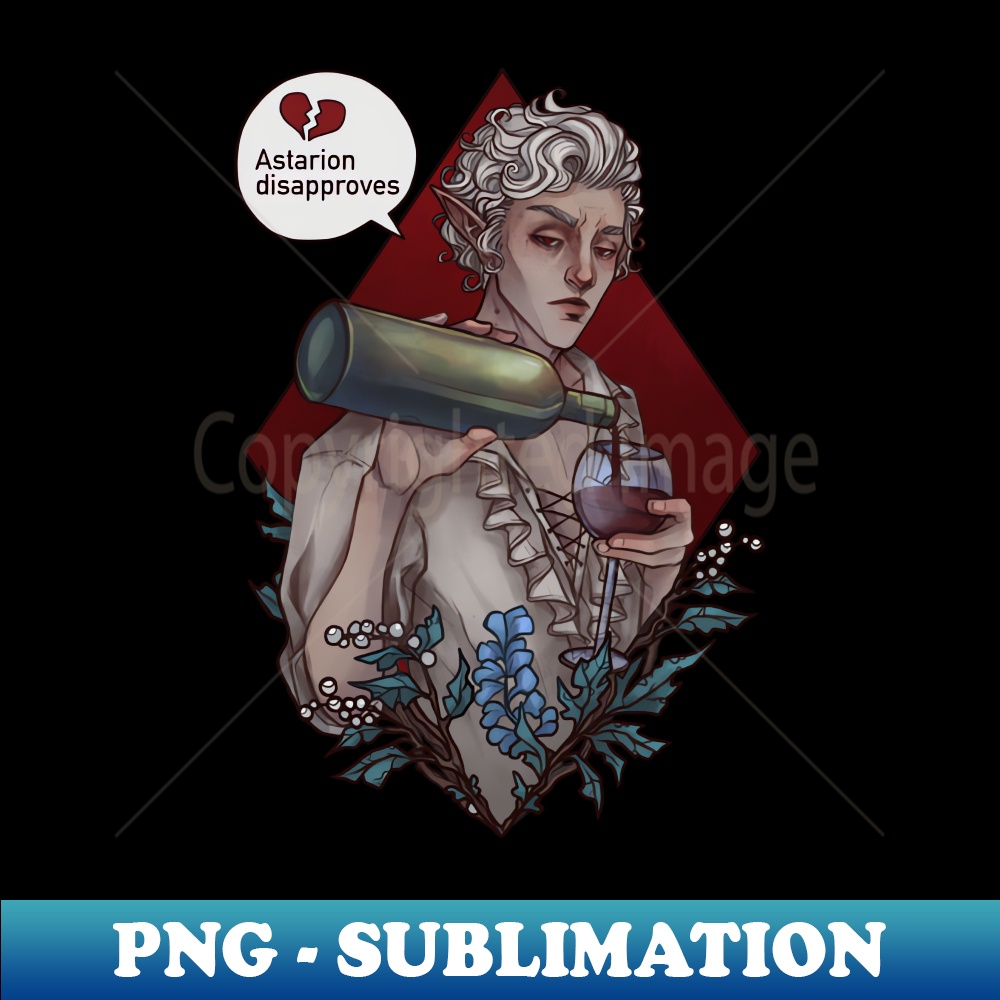 Astarion disapproves Baldurs Gate 3 - PNG Transparent Digit | Inspire ...