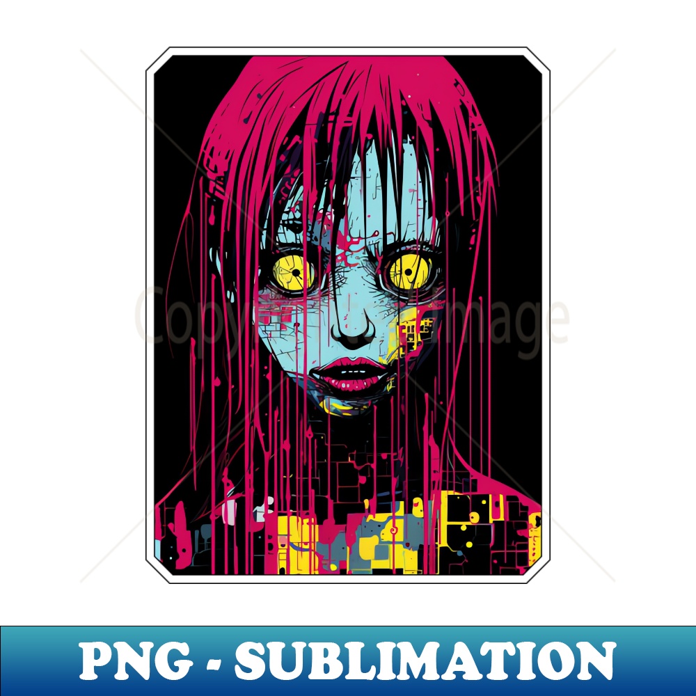 evil doll painting - Signature Sublimation PNG File - Vibran | Inspire ...