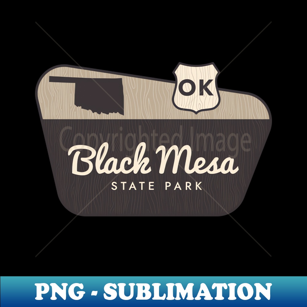 Black Mesa State Park Oklahoma Welcome Sign - Stylish Sublim | Inspire ...