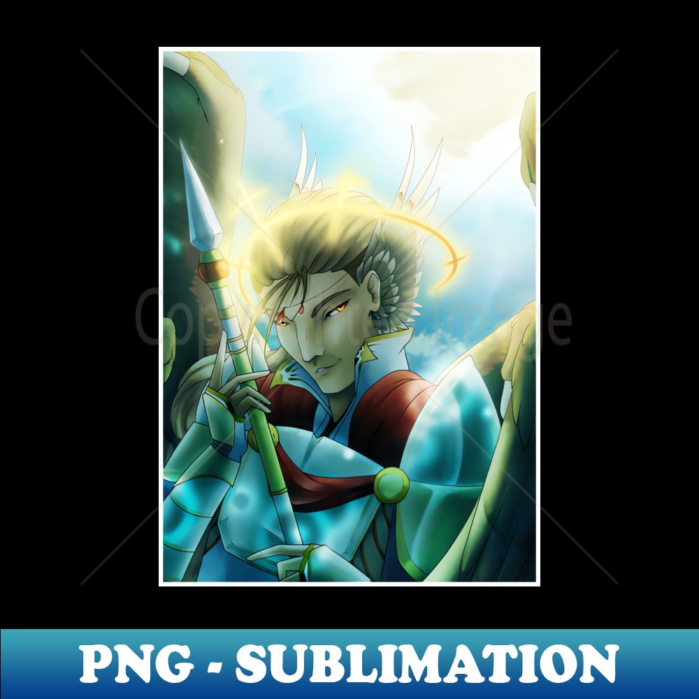 Archangel Michael Portrait - Instant Sublimation Digital Dow | Inspire ...