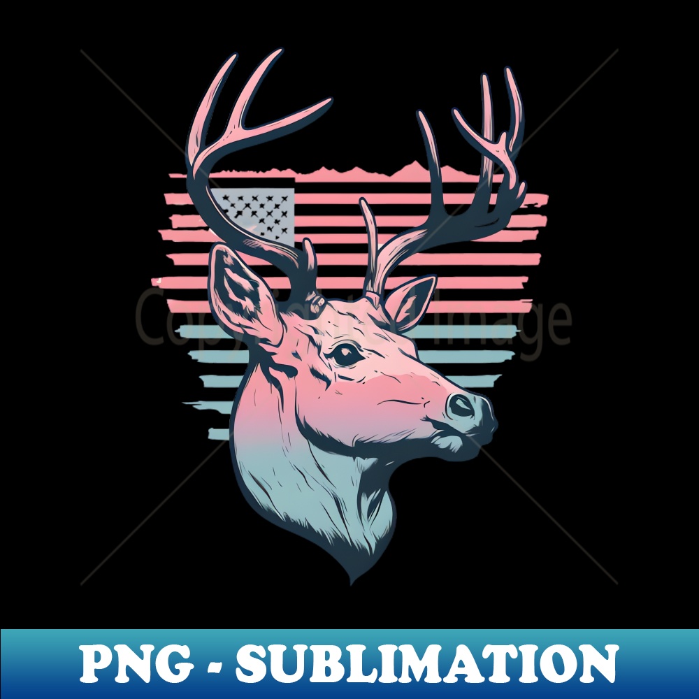 American Stag Flag Deer and the American Dream - Professiona | Inspire ...