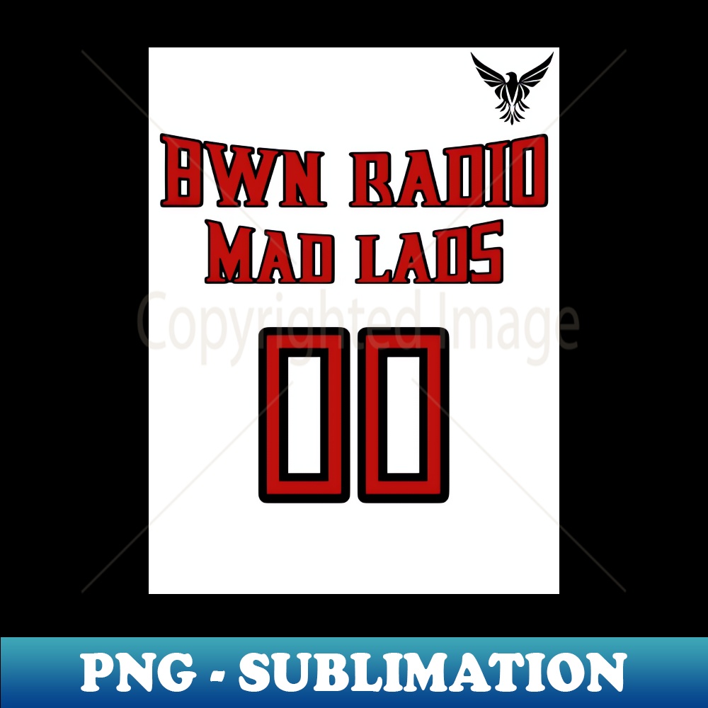 Bwn Radio- Mad Lads Jersey 00 - PNG Sublimation Digital Down | Inspire ...