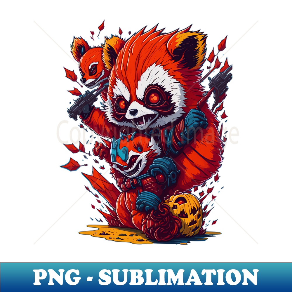 Beware of the Red Panda A Spooky Halloween Shirt - PNG Subli | Inspire ...
