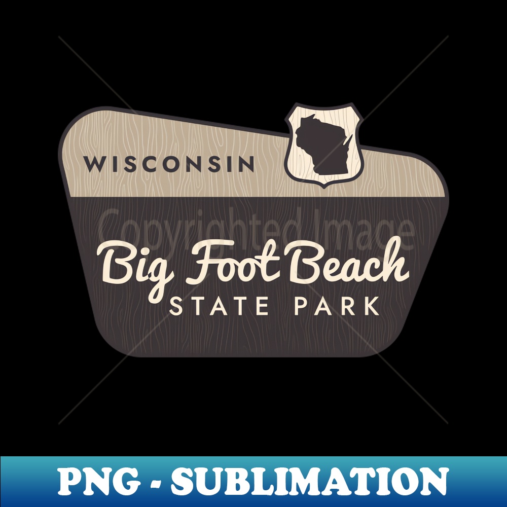 Big Foot Beach State Park Wisconsin Welcome Sign - Unique Su | Inspire ...