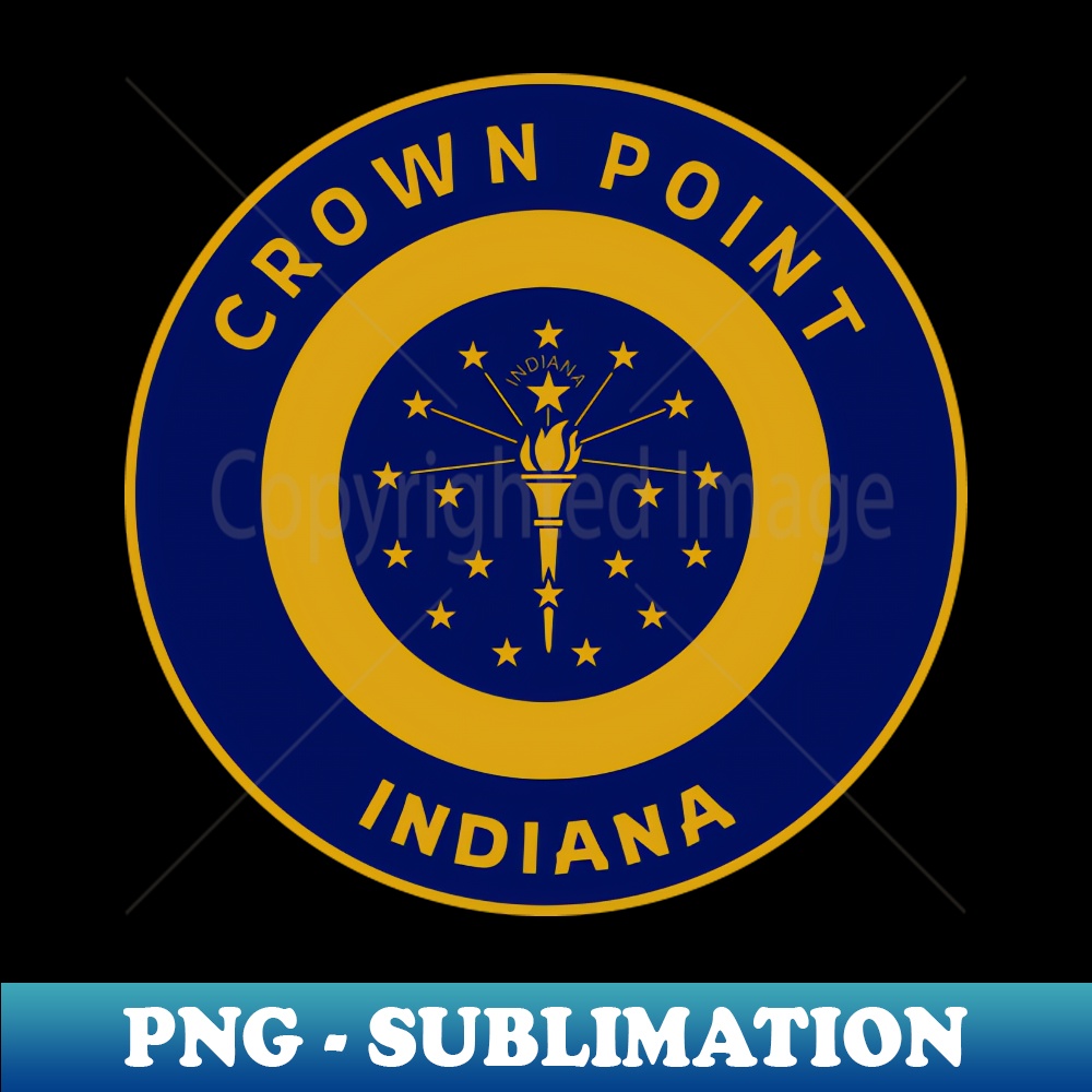 Crown Point Indiana Flag City Pride Bullseye - Modern Sublim | Inspire ...