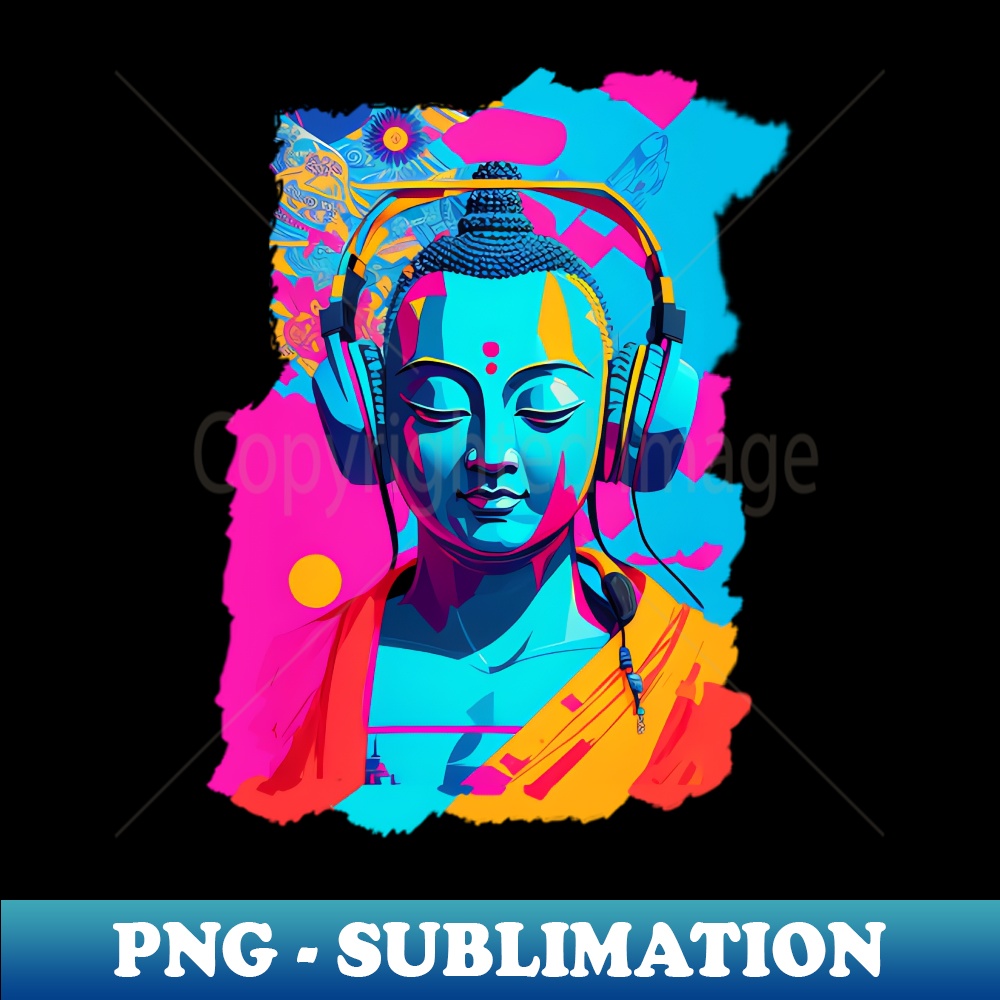 Digital Buddha - PNG Transparent Digital Download File for S | Inspire ...