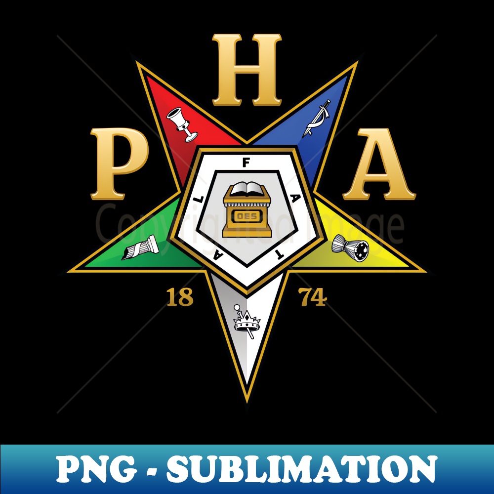 OES PHA Prince Hall Order Of The Eastern Star - Vintage Subl | Inspire ...