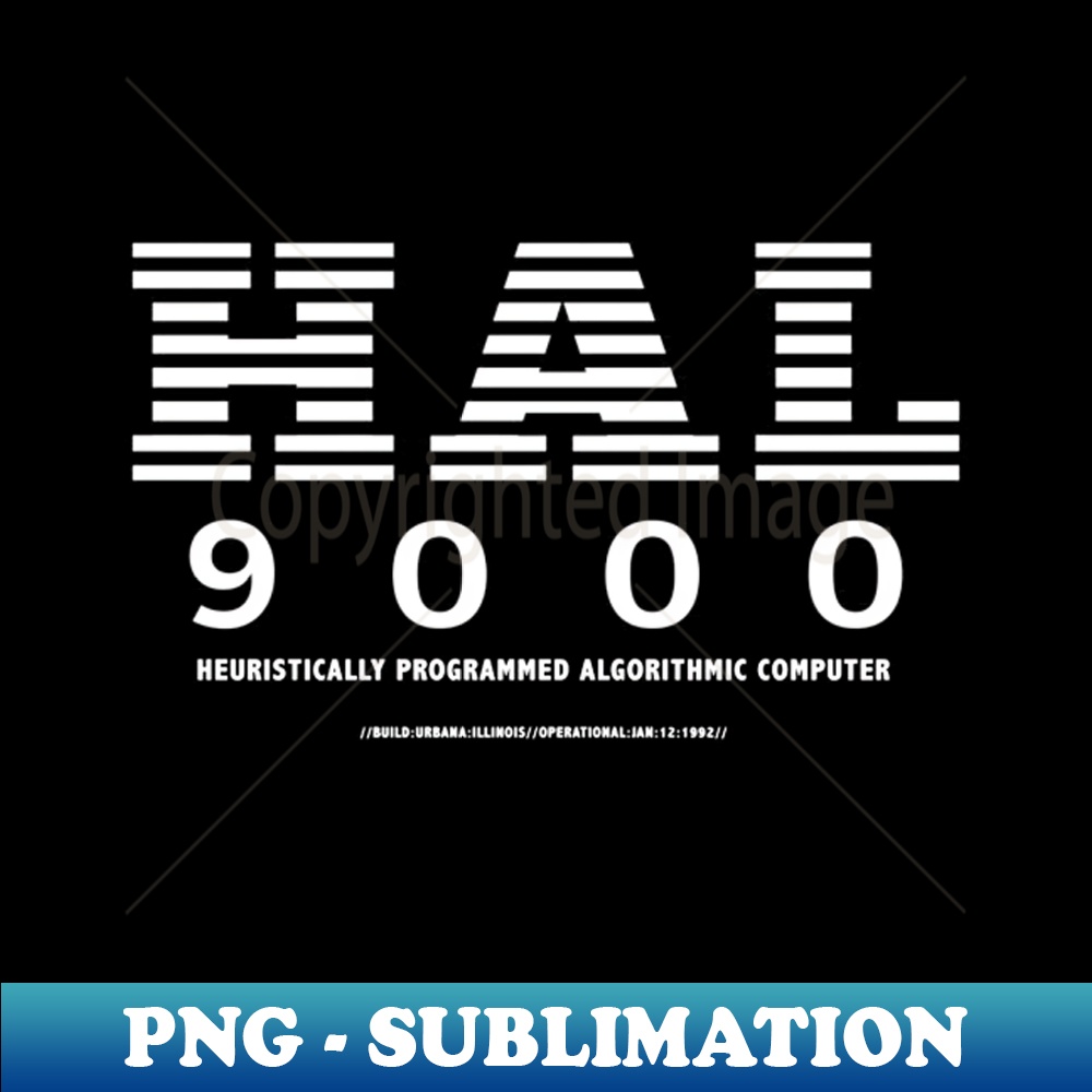 2001 A Space Odyssey Hal Computer Logo white - Unique Sublim | Inspire ...