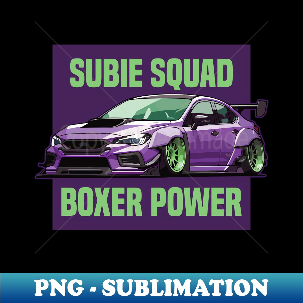 JDM Car Art - Widebody Modified Boxer Engine Subie Drift Car | Inspire ...