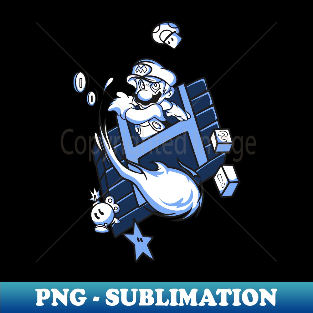 Anime Mario - PNG Transparent Digital Download File for Subl | Inspire ...