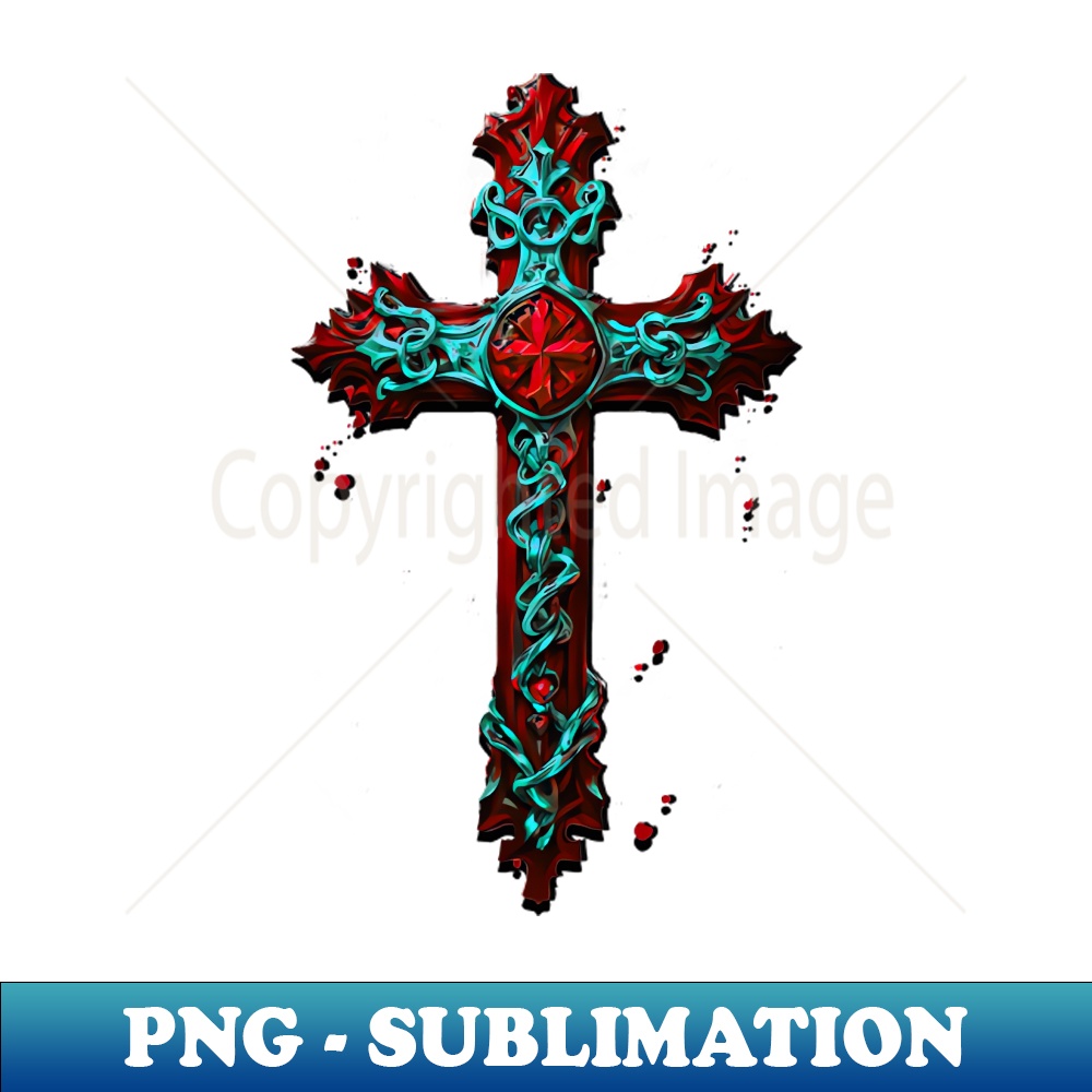 COVENANT CROSS FANTASY TATTOO - Exclusive PNG Sublimation Do | Inspire ...