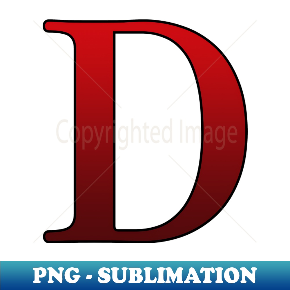 Red Roman Numeral 500 D - Modern Sublimation PNG File - Spic | Inspire ...