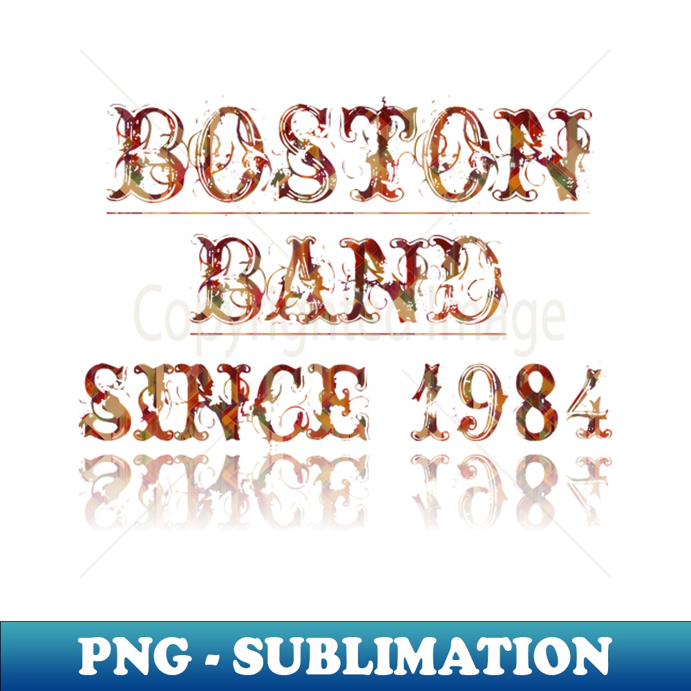 Boston band - PNG Transparent Sublimation File - Perfect for | Inspire ...
