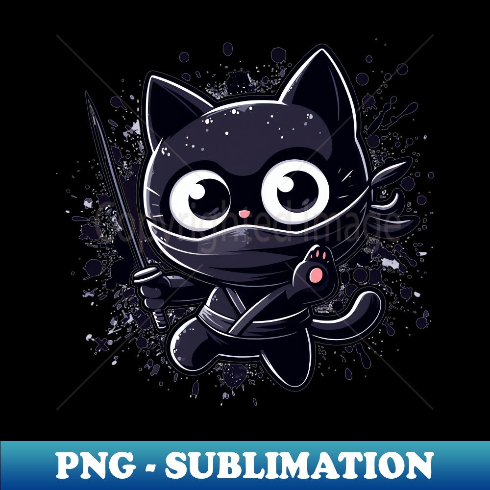 Ninja cat - Professional Sublimation Digital Download - Unle | Inspire ...