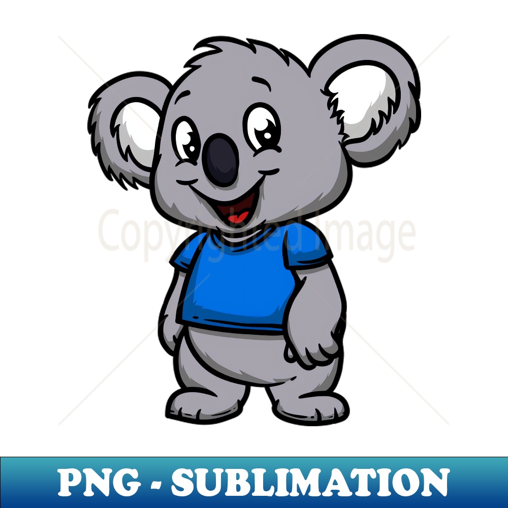 Cute Anthropomorphic Human-like Cartoon Character Koala in C | Inspire ...