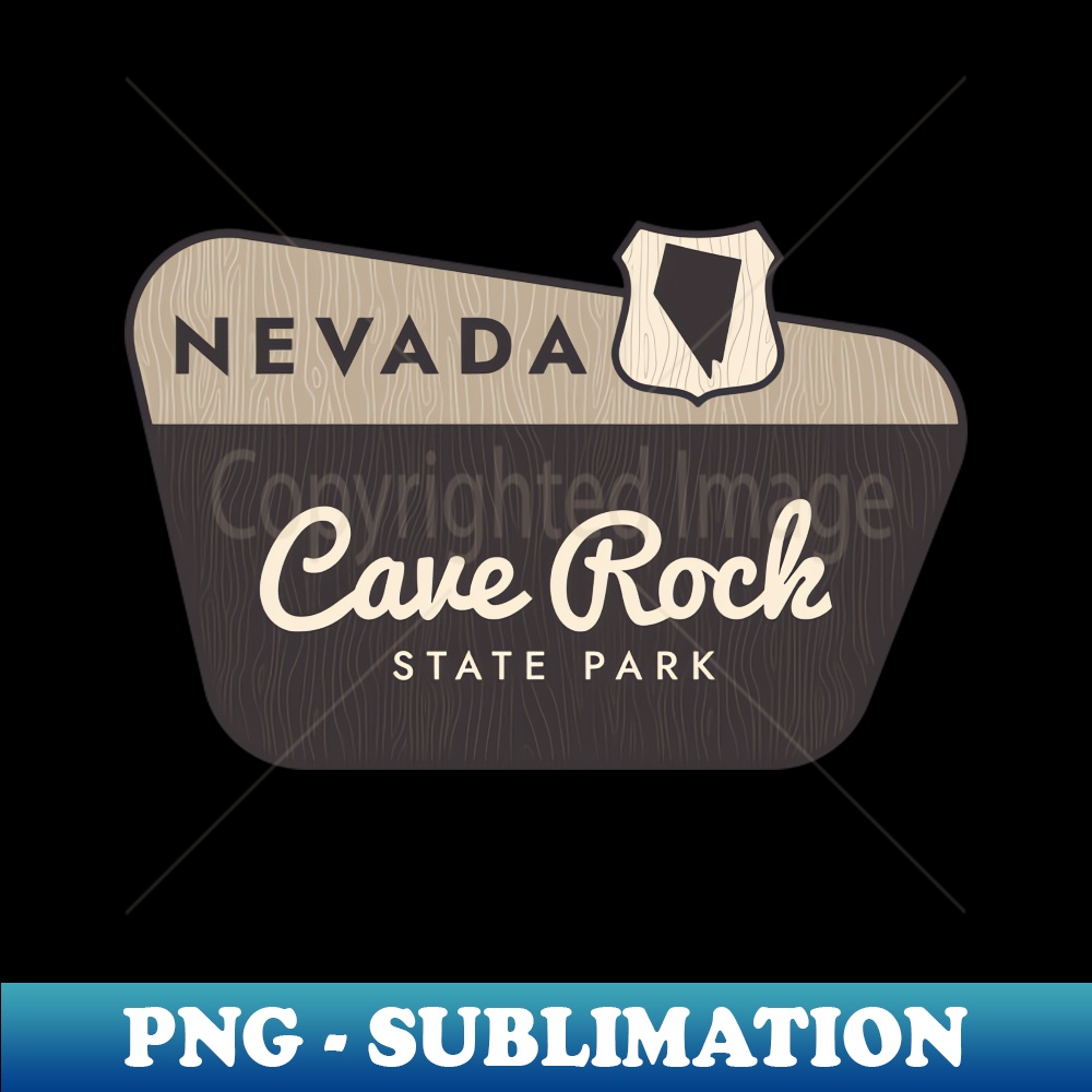 Cave Rock State Park Nevada Welcome Sign - Instant Sublimati | Inspire ...