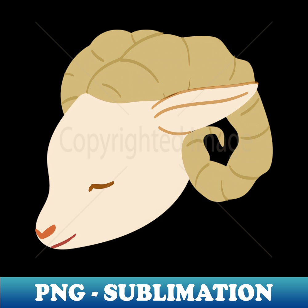 Sleepy Cute Goat Clip Art Illustration - Elegant Sublimation | Inspire ...