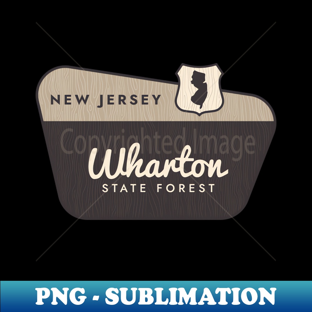 Wharton State Forest New Jersey Welcome Sign - Signature Sub | Inspire ...