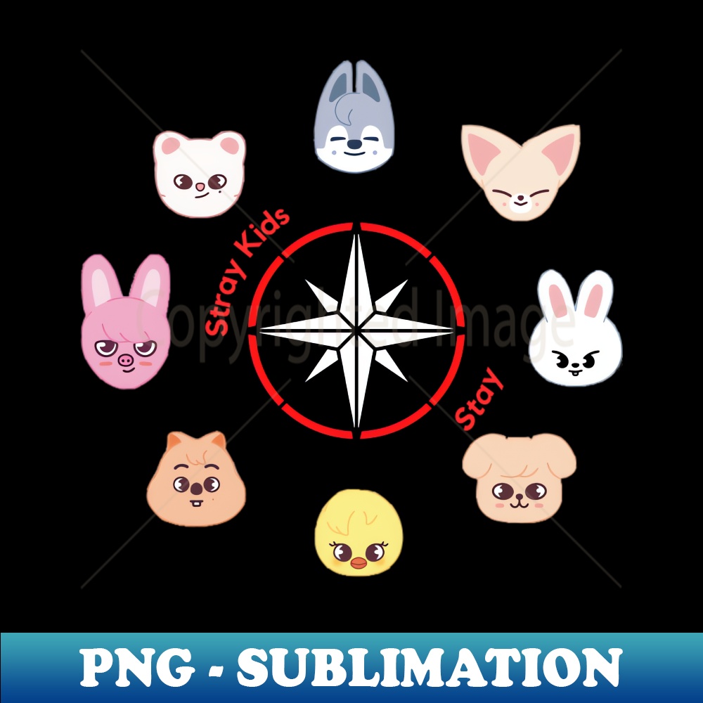 Stray kids Skzoo compass - Instant Sublimation Digital Downl | Inspire ...