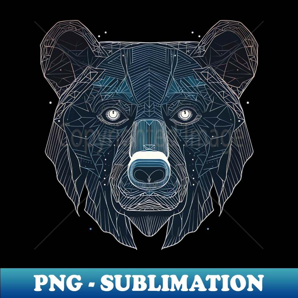 Techno bear - Sublimation-Ready PNG File - Defying the Norms | Inspire ...