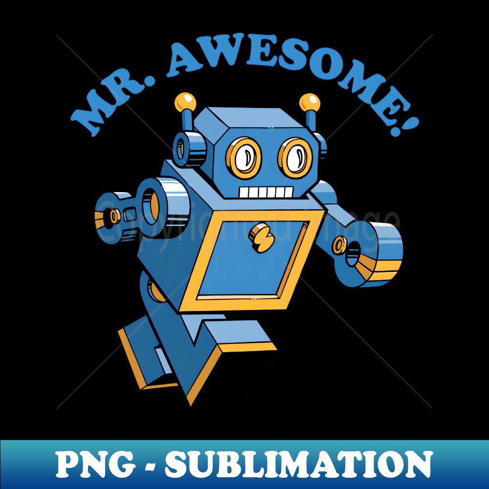 The Classic Mr Awesome - PNG Transparent Digital Download Fi - Inspire ...