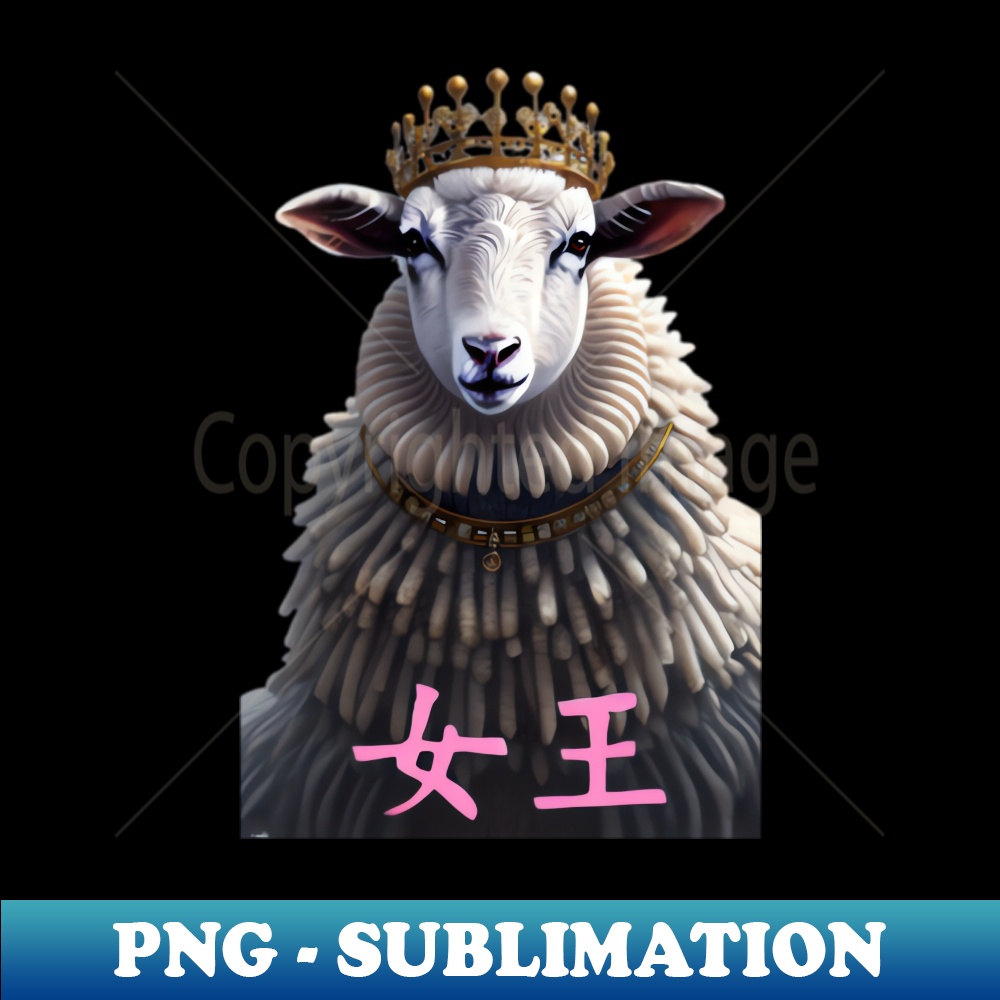 Sheep Queen - Vintage Sublimation PNG Download - Perfect for | Inspire ...
