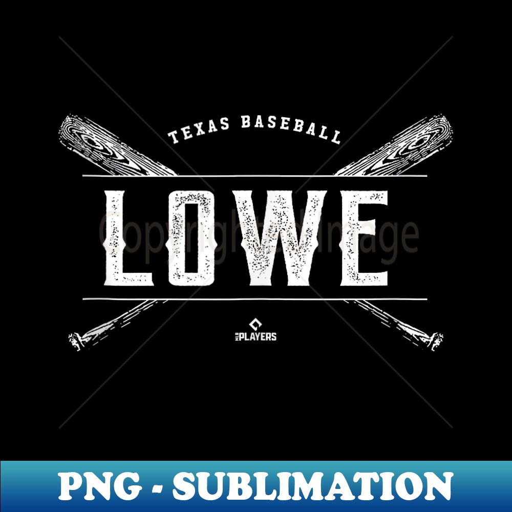 Vintage Baseball Bat Gameday Nathaniel Lowe Texas MLBPA - PN | Inspire ...