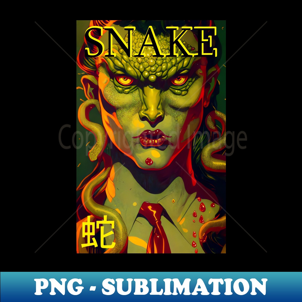 Year of the Snake Comic - Exclusive Sublimation Digital File | Inspire Uplift