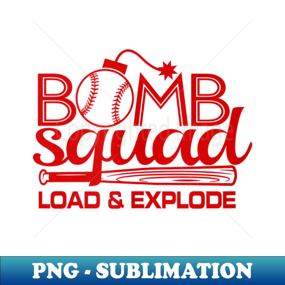 Vintage Baseball Softball Bomb Squad Home Run Hitter Dinger | Inspire ...