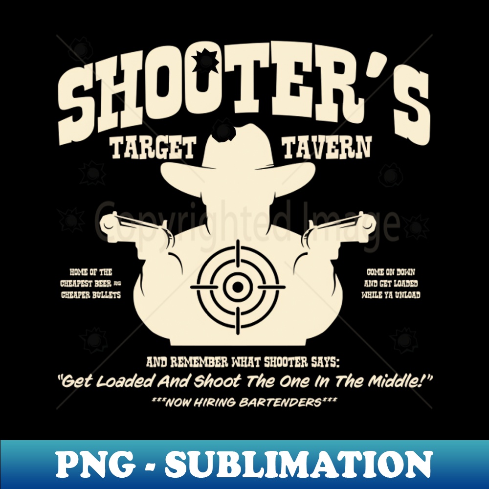Shooters Target Tavern - Elegant Sublimation PNG Download - | Inspire ...