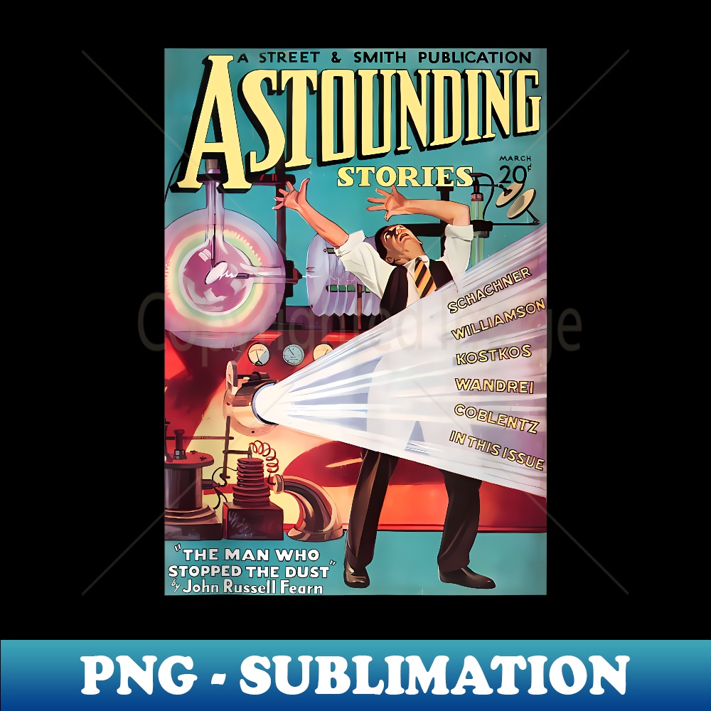Vintage Sci Fi Pulp Magazine Cover Classic Science Fiction - | Inspire ...