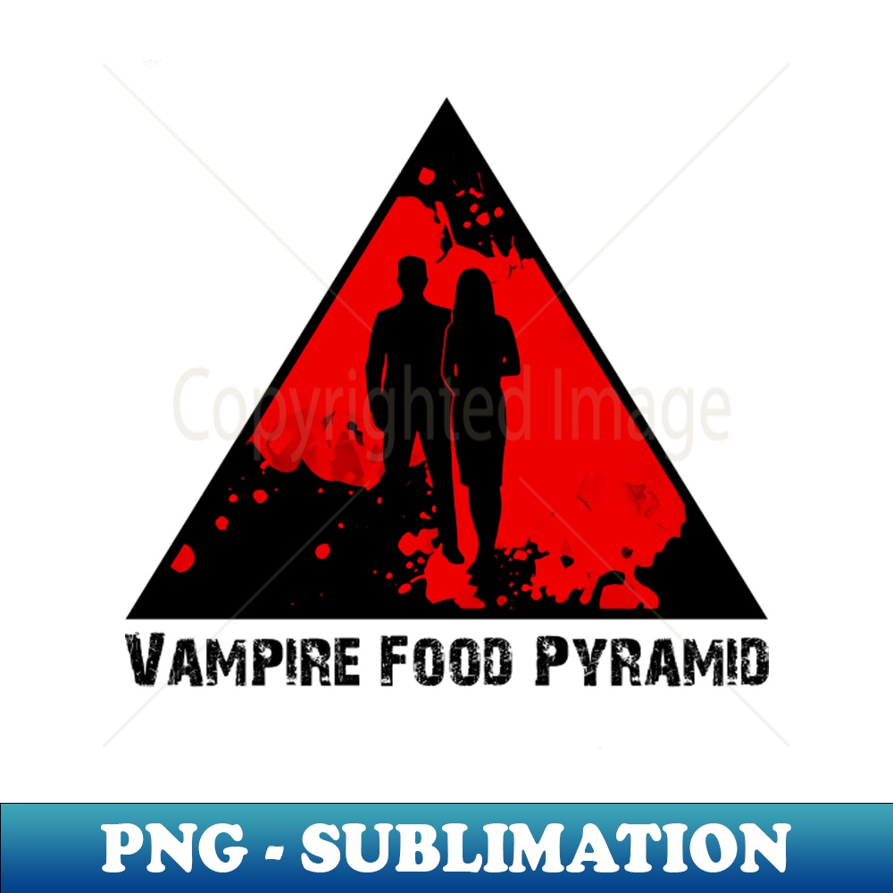 Vampire Food Pyramid - Vintage Sublimation PNG Download - Pe - Inspire ...