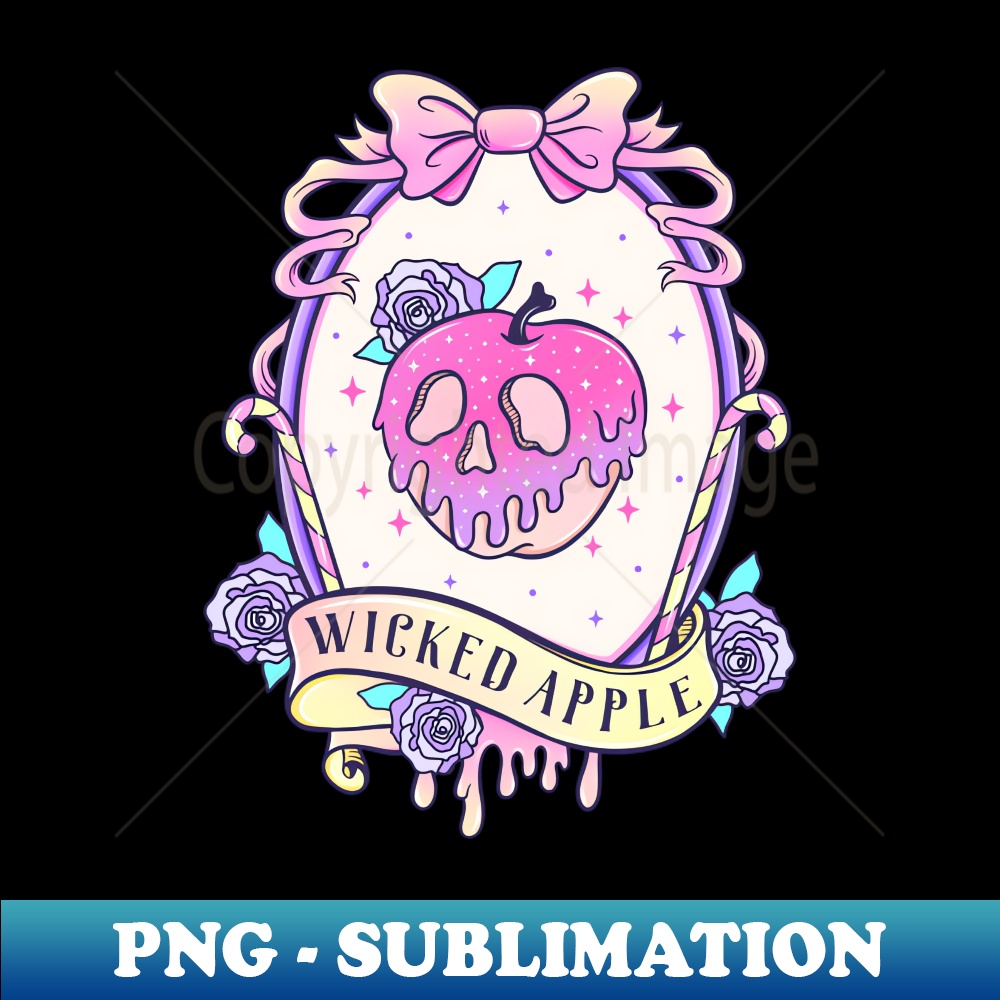 wicked apple - Instant PNG Sublimation Download - Spice Up Y | Inspire ...