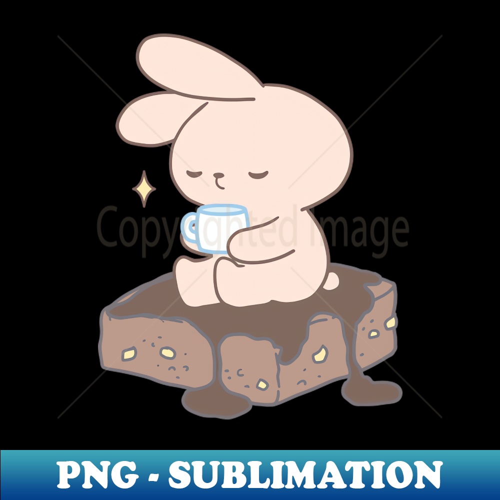Sweet Serenity Cute Bunny sit on Bunichoco Brownies - Exclus | Inspire ...